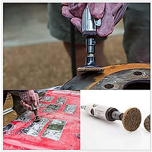 90pcs 2 Inches Sanding Discs,Surface Conditioning Disc,Quick Change Sanding Disc with a 1/4 Inch Holder,Fine Medium Coarse Aluminium Oxide Nylon Pads