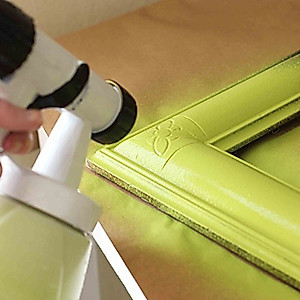 Wagner Spraytech 0529033 Home Décor HVLP Paint Sprayer, 6' Hose, Chalk Paint Spray Gun, Milk Painting Tool, Latex Paint Spray for Home, Spray Painting Gun, Finish Sprayer, White, Studio Home Décor