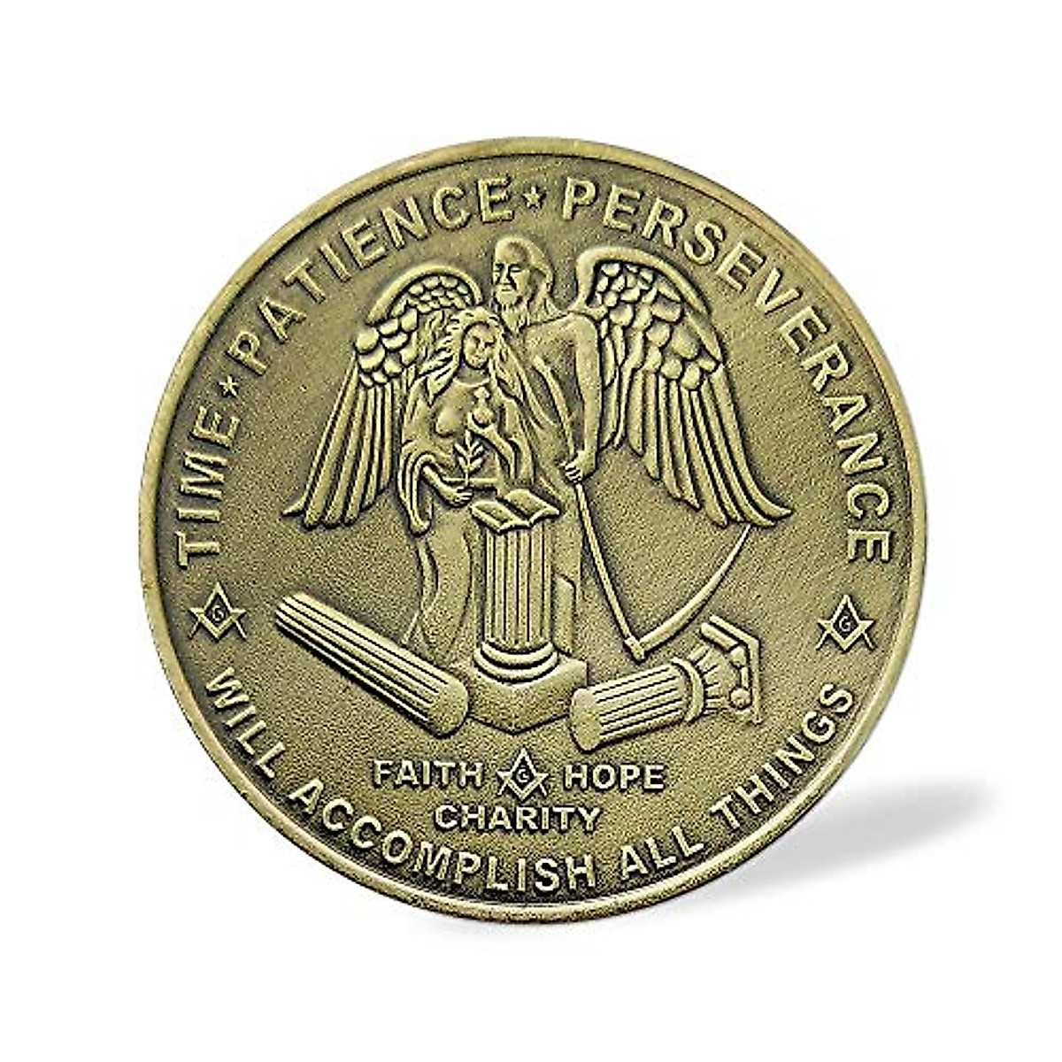 Masonic Coin Freemasons Master Mason Blue Lodge Commemorative Challenge Coin