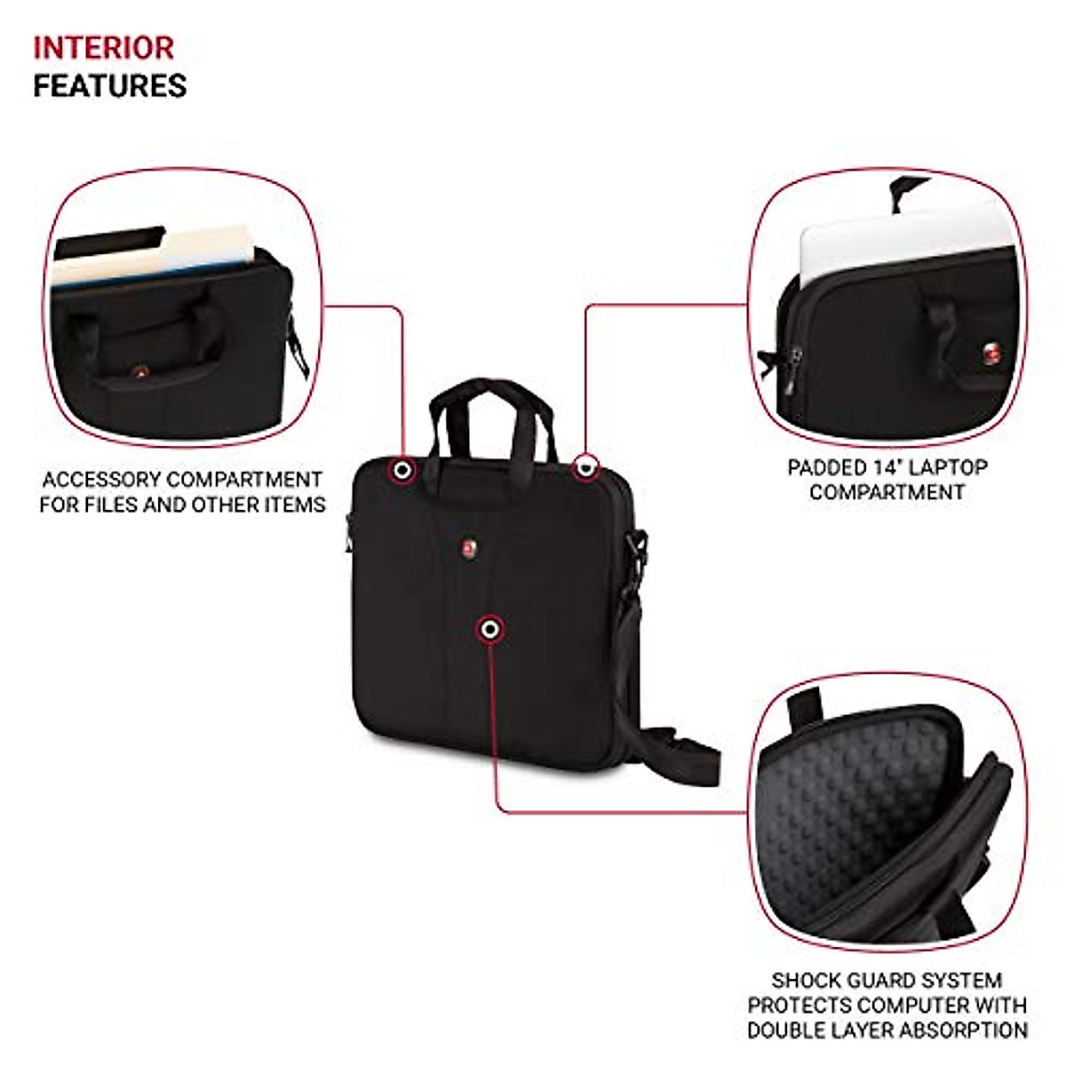 Wenger Swissgear Legacy WA-7616-02F00 Ultra Slimcase (Black)