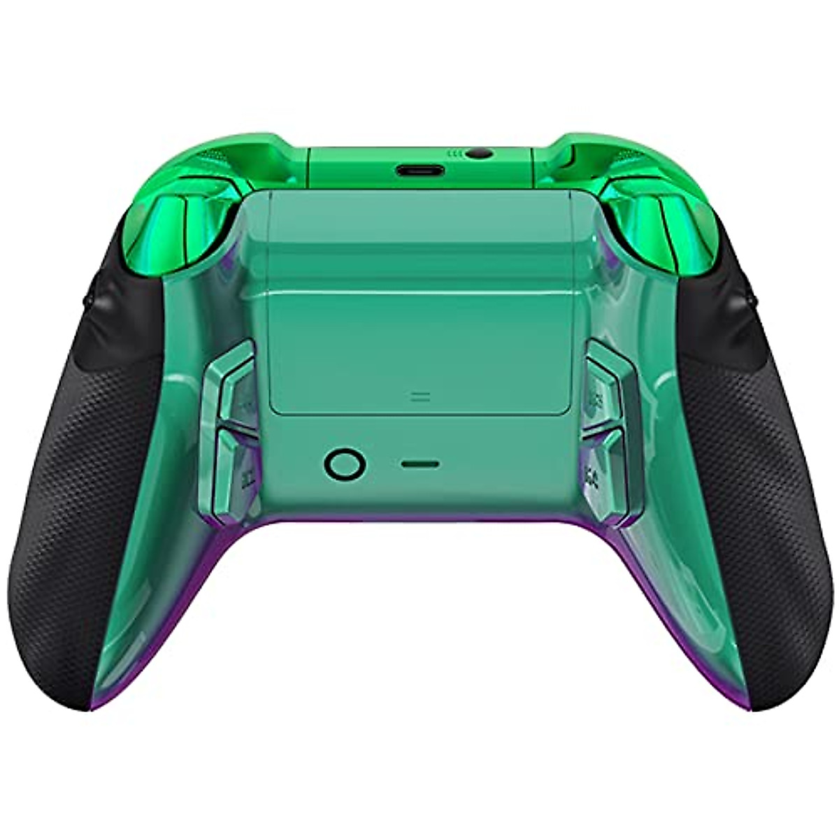 HEXGAMING ULTRA X Wireless Controller for Xbox Series X & S, for Xbox One, for Windows 7/8/10-4 Remappable Back Buttons - Adjustable Triggers - Interchangeable Thumbsticks - 6 Profiles - Green Weeds