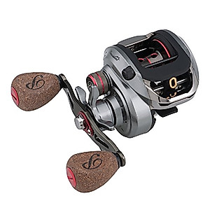 Pflueger President XT Low Profile Baitcast Reel, Size LP Fishing Reel, Right Handle Position, Aluminum Spool, Star Drag System