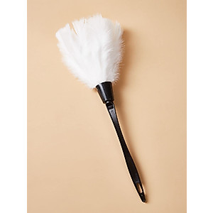 Sex Feather White 9.9 Inch Adult Sex Set Tease Feather Tickler Sexy Toys for Couples
