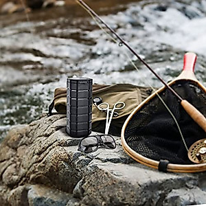 iGuerburn Large Sunglasses Case Hard Shell, Indestructible Travel Glasses Case Waterproof Eyeglasses Tube Case for Oakley (Black)