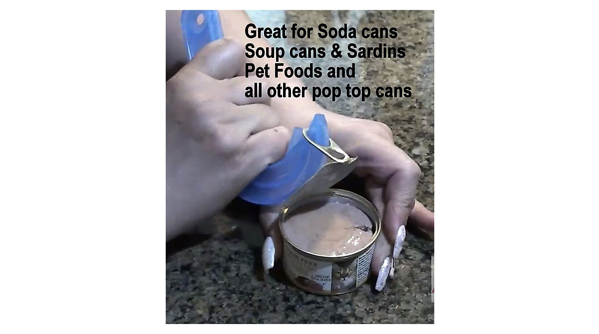 Easy Safe Can Opener - Protect Your Nails & Hands