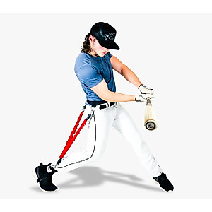 VPX Baseball Training Harness, Adds 4-7MPH Power and Velocity, Improves Swing, Batting, and Pitching Mechanics, Hitters and Pitchers, All Ages, Includes Harness, Videos, Drills, and Programming.