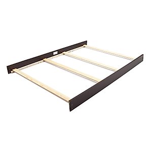 Full Size Conversion Kit Bed Rails for Sorelle Crib & Changer Combos (Espresso, Princeton Crib & Changer - Model #1050)