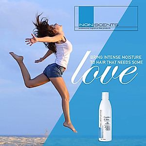 Nonscents Original Formula Natural Conditioner for Dry Hair, Cleansing for Women & Men, Cruelty-Free & Sulfate-Free Unscented, Made in USA