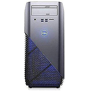Dell i5675-A933BLU-PUS Inspiron 5675 AMD Desktop, Ryzen 5 1400 Processor, 8GB, 1TB, AMD Radeon RX 570 4GB GDDR5 Graphics, Recon Blue (Renewed)