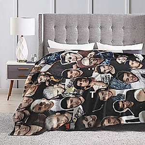 Zayn Malik Soft and Comfortable Warm Fleece Blanket for Sofa, Bed, Office Knee pad,Bed car Camp Beach Blanket Throw Blankets (60"x50") … (50"x40")