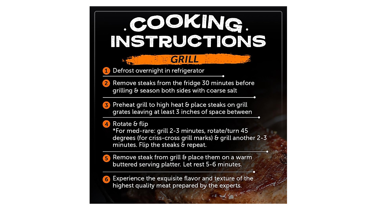 Prime Ribeye Steaks - Tender 4 Pack | Grumpy Butcher