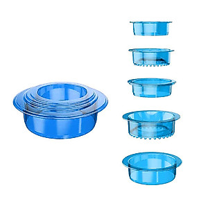 Uncrustables Sandwich Maker, Sandwich Cutter for Kids, Sandwich Cutter and Sealer Have a Lovely Lunch Lunchable Box and Bento Box of Childrens Boys Girls, Blue (Uncrustables Sandwich Maker-Blue)