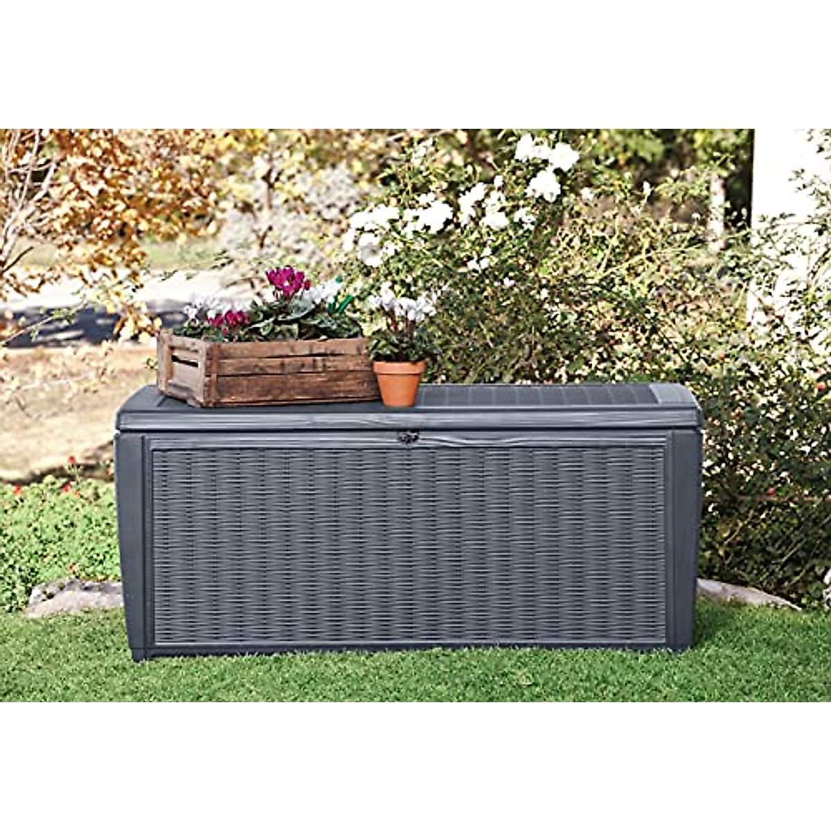 Keter Garden Storage Box Sumatra 511 L, Graphite