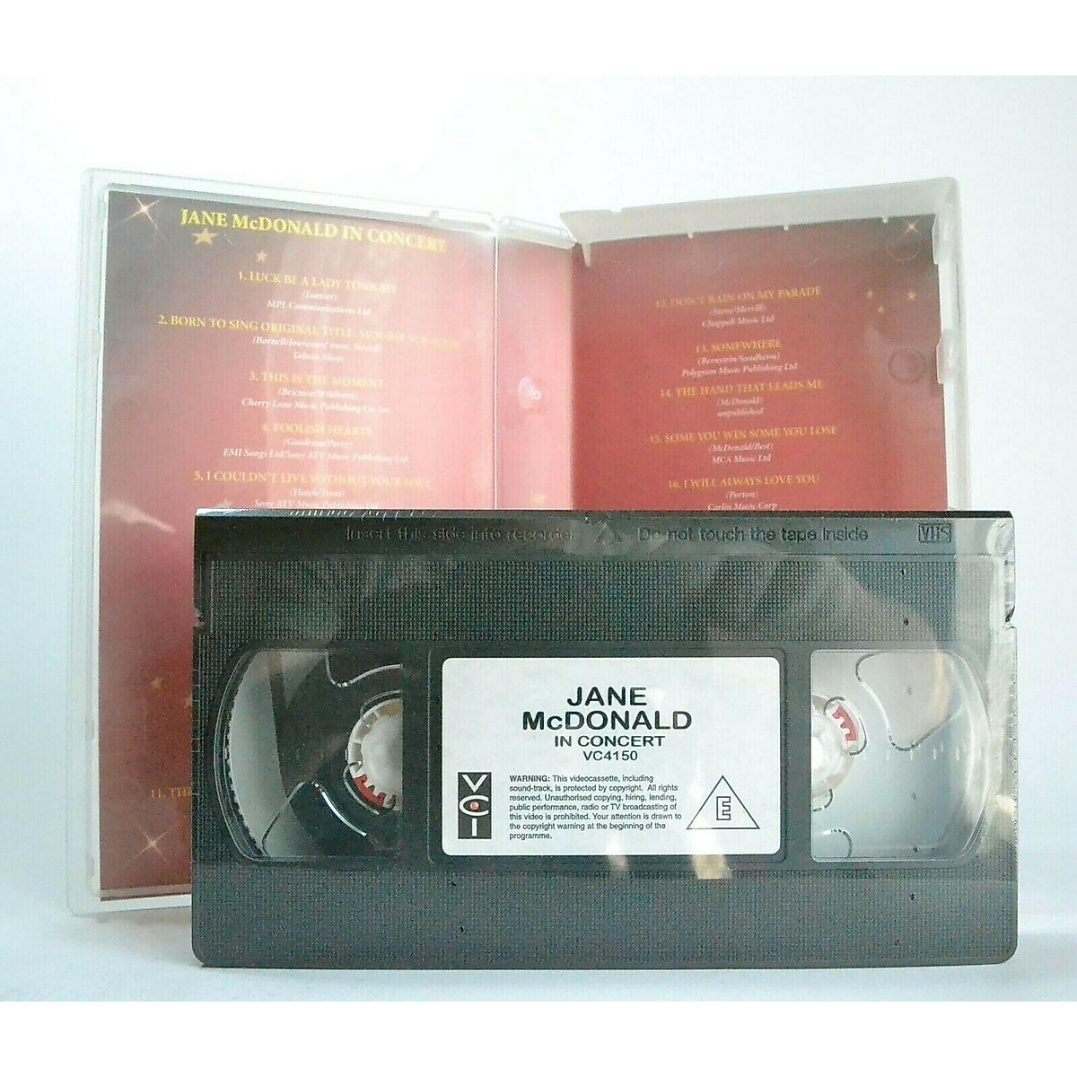 Jane McDonald: In Concert - Brand New Sealed - Live Performance - Music - VHS