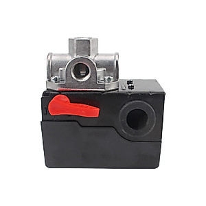 Carbbia Z-D26612 Pressure Switch Z- for Porter Cable 150/120 PSI D26612 4 Port 120 Volt