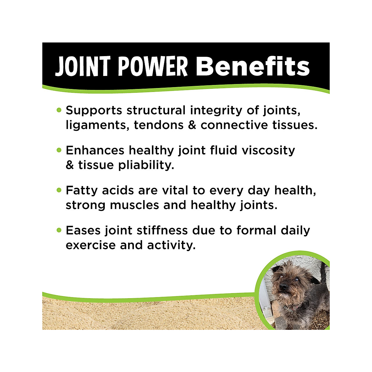 Super Snouts Joint Power 100% Green Lipped Mussels for Dogs & Cats - Dog Joint Supplement Powder Supports Joints, Tendons, Ligaments (2.64 oz, Pack of 2)