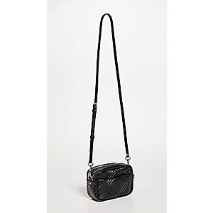 Tory Burch Women's Perry Bombe Puffy Mini Bag, Black, One Size