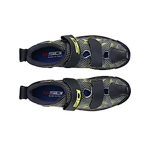 Sidi Men's Cycling Scape, Grey/Yellow, EUR 46