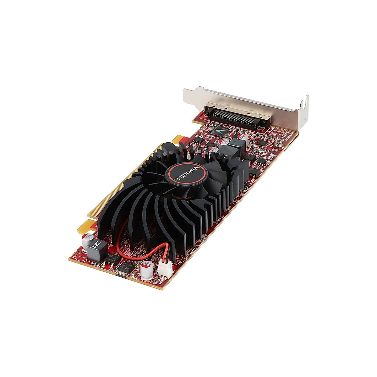 VisionTek Radeon HD 5570 1GB DDR3 SFF Graphics Card, 4 Port VHDCI to HDMI, Included Full-Height Bracket (900901)