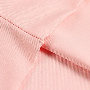 Artfish Women's Sleeveless Strappy Seamless Crop Tank Tops Square Neck Workout Fitness Basic Cropped Camis Lotus Pink, L