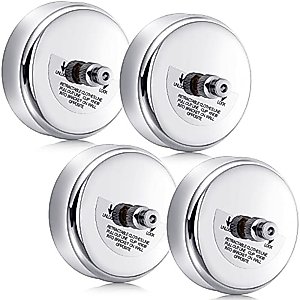 Shappy 4 Pieces Retractable Clothesline 9.2ft Adjustable Laundry String 304 Stainless Retractable Clothesline Heavy Duty Stainless Steel Rope Retracting Clothes Line for Indoor Outdoor Home (Silver)