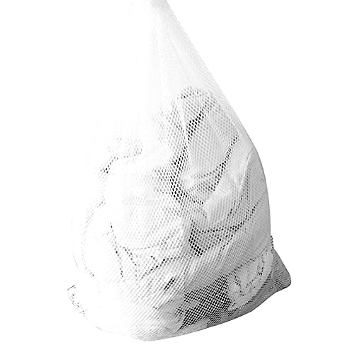 Net Laundry Clothes Washing Mesh Bag, Washing Machine Drawstring Large Capacity Pouch