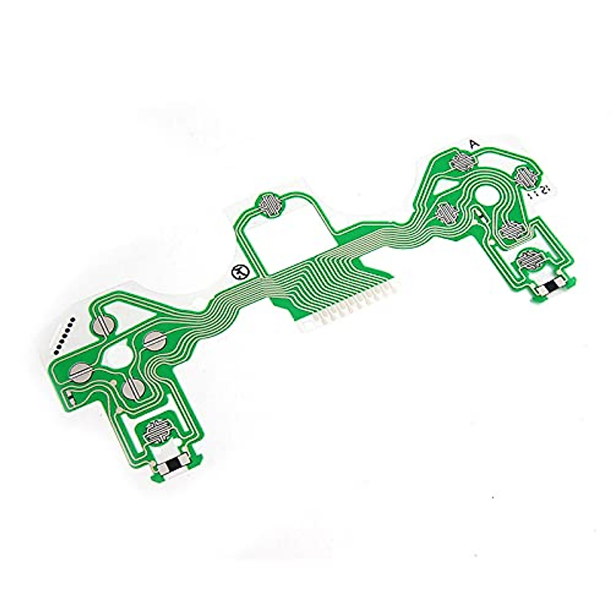 Acxico 2Pcs JDS 001/011 PCB Circuit Board Ribbon Film Pad for PS4 Controller