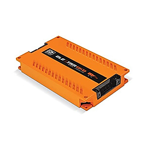 Electra 1-Ch. Vehicle Audio Bass Amp - 8800WRMS D Class High-Powered Mono Bass Amp w/Subsonic & Low Pass Filters Stable @ 1 Ohm, LED Indicators, Sound Specialization, Orange - BANDA 8K81OHMORANGE