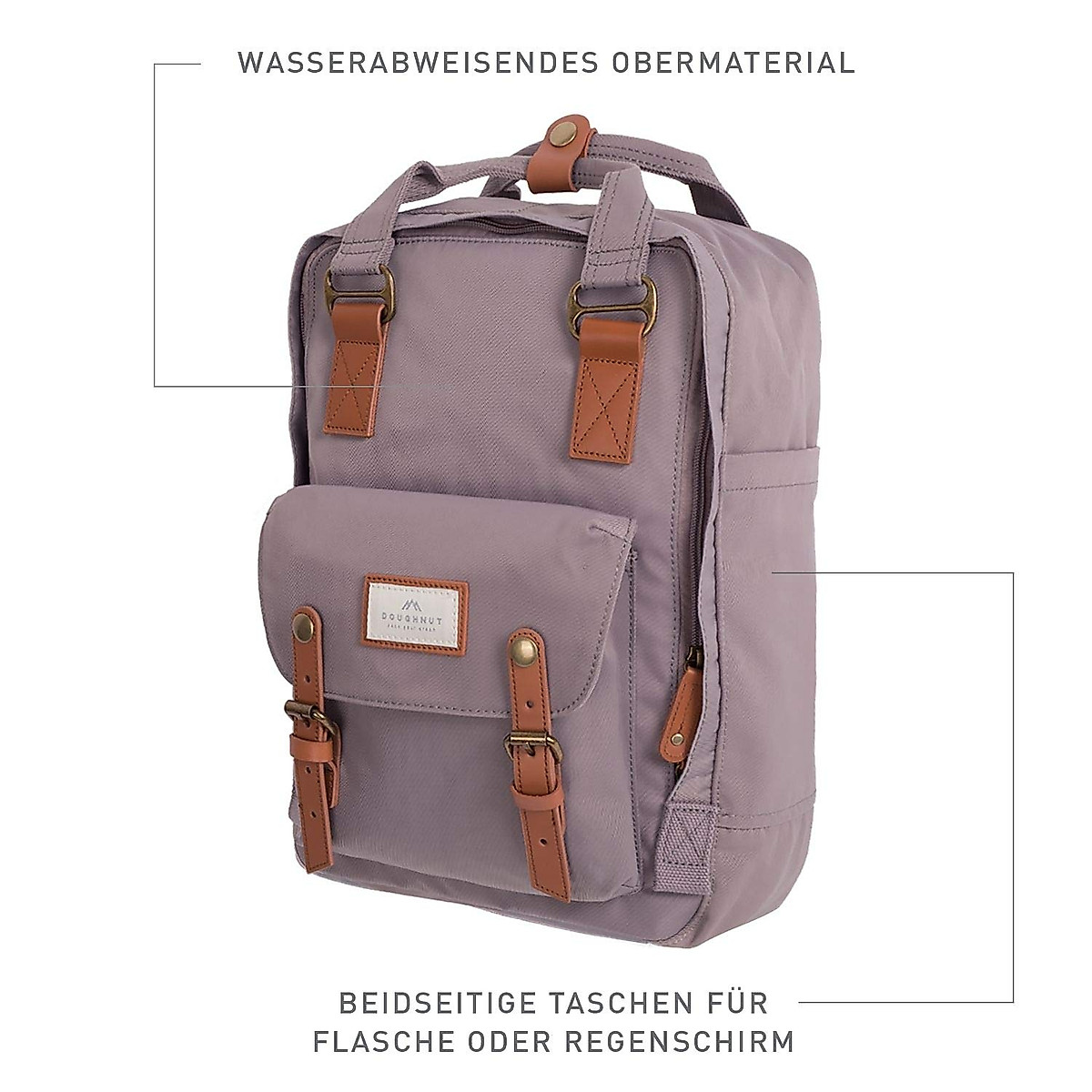 Doughnut Macaroon 16L Travel Backpack Ladies College Lightweight Casual Daypacks Bag Backpack