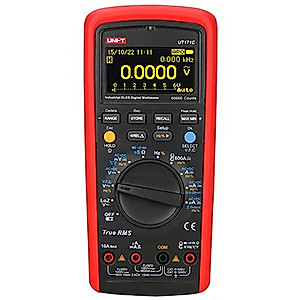UNI-T Industrial Digital Multimeters UT171C OLED Counts 60000(EBTN) DC Voltage(V) AC Voltage(V) DC Current(A) AC Current(A) Resistance(Ω) Admittanc(S) Capacitance(F) Frequency(Hz) Temperature(°C)