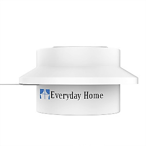 Everyday Home 80-109 Solar Outdoor Mounting Weather Resistant LED Illumination for Entrance, Walkway and Security Light, (Set of 2)