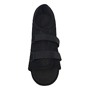 Vakly Post OP Shoe - Lightweight with Adjustable Strap – Post Surgical Boot [Women's Shoe Size 6.5-8] Broken Toe/Foot Fracture - Fits Right and Left Foot (Female - MEDIUM)