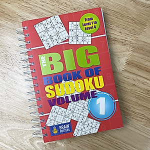Big Book of Sudoku: Over 500 Puzzles & Solutions, Easy to Hard Puzzles for Adults (Brain Busters)