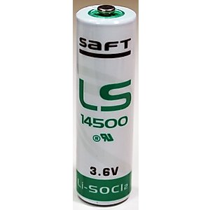 Saft LS-14500 AA 3.6V Lithium Battery - non Rechargeable