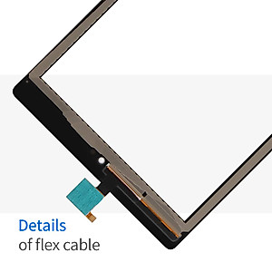 Screen Replacement for Amazon Kindle Fire HD8 HD 8 7th Generation 2017 SX034QT Touch Screen Digitizer Glass Panel Repair Parts Kits with Free Tools