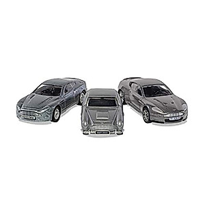 Corgi James Bond Aston Martin Collection with DB5, Vanquish & DBS Fit The Box Scale Diecast Display Models TY99284