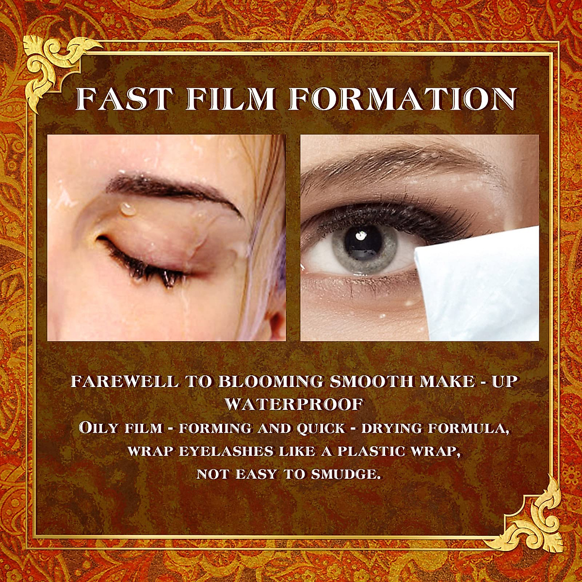 Princess Isabella Mascara, HOFASON 4D Silk Fiber Lash Mascara Waterproof Long Lasting Makeup, Natural Extension Mascara Black Volume and Length, Thick Thickening and Lengthening Voluminous Eyelashes