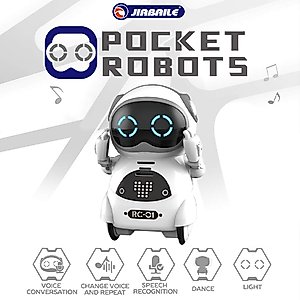 GoolRC 939A Pocket Robot Talking Interactive Dialogue Voice Recognition Record Singing Dancing Telling Story Mini Robot