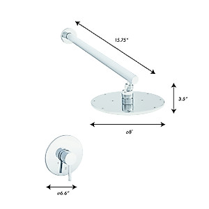 ZLINE El Dorado Shower Faucet in Chrome (ELD-SHF-CH)