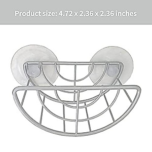 YeeBeny Kitchen Sink Suction Holder, Suction Cup Sponge Holder, Sponge Caddy - Suction Sponge Holder, Sink Organizer for Kitchen and Bathroom, Universal for Sponges and Scrubbers