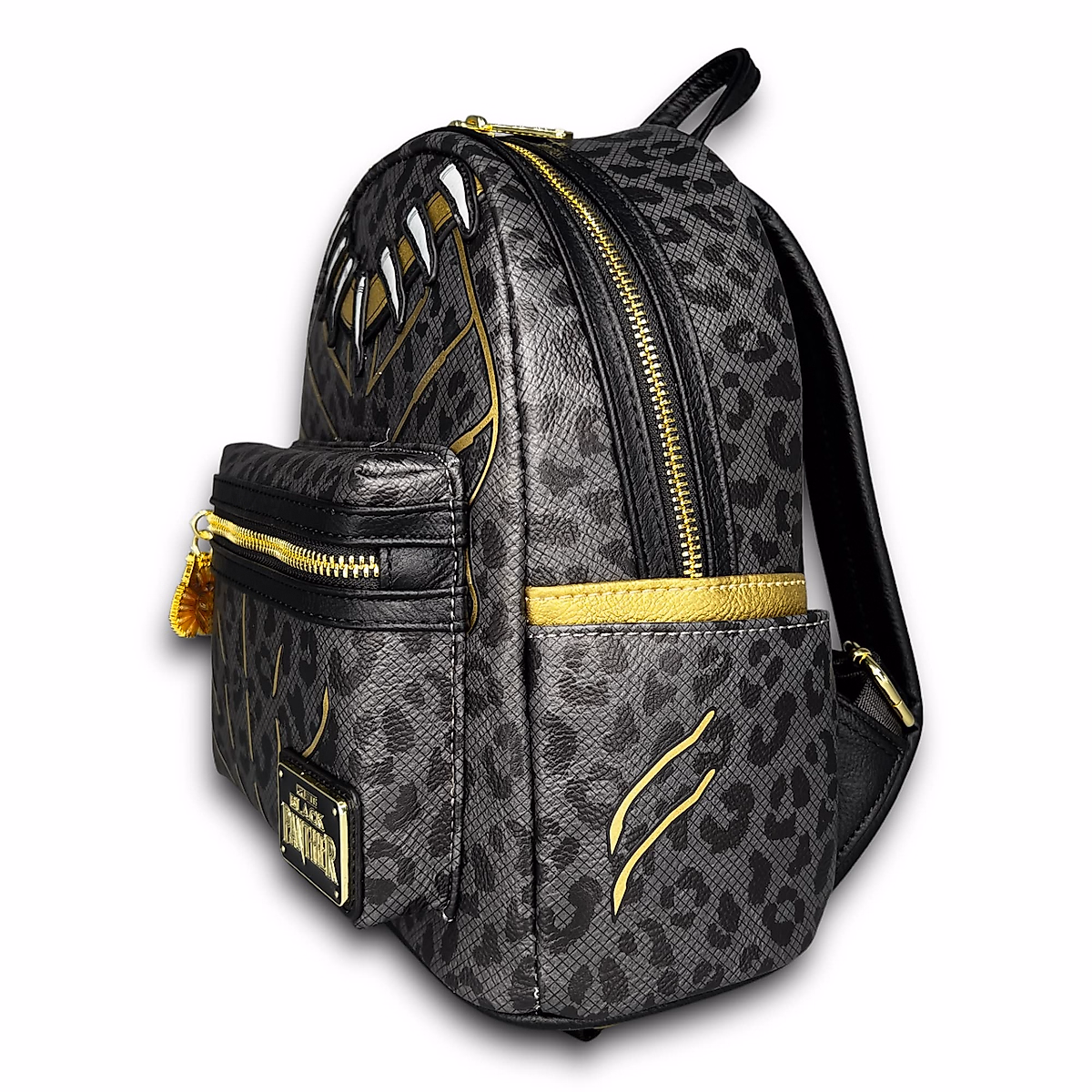 Loungefly GT Exclusive Marvel Black Panther Killmonger Cosplay Mini Backpack