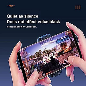 TYROCX Latest PUBG Mobile Phone USB Cooling Fan Cooler Adjustable Protable Radiator Gaming Holder Heat-Sink for Smartphones for BGMI Gaming Pubg COD FreeFire With Red Animation Design (Black)