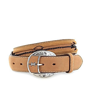 Justin Men's Fenced In, Bark, 36