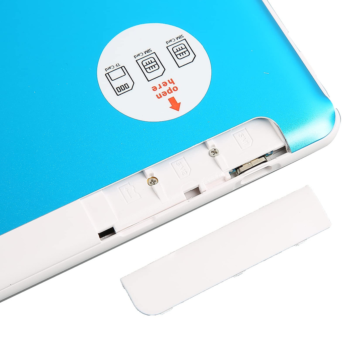 Airshi 10.1in Tablet, 4G LTE RAM 4GB Octa Core Phone Tablet for Android9.0 for Home (US Plug)