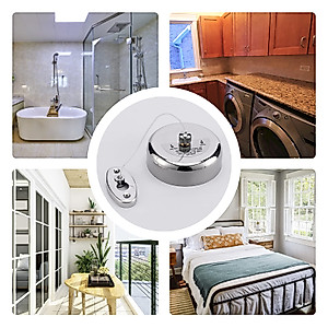 Little World Retractable Clothesline - 304 Stainless Steel Retractable Clothesline Indoor with Adjustable Nylon Rope, Wall Mounted Retractable Laundry Line, Laundry Accessories