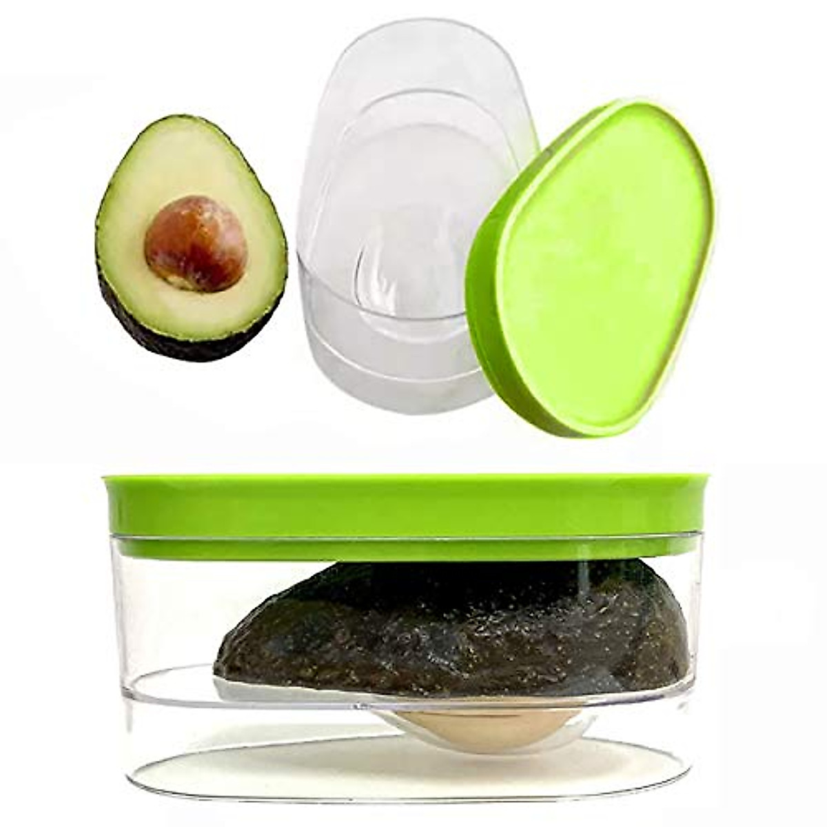 Avocado 3 Piece Set Avocado Slicer, Knife, Peeler, Pitter, Cuber, Dicer, Keeper For Everything That You Will Ever Need For Your Avocados