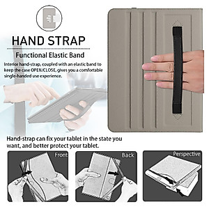 ZtotopCases for IPad Air 11 Inch M2(2024) Case, IPad Air 5th Generation (2022)/ 4th Generation (2020) 10.9 Inch Case with Pencil Holder, Multi-Angle Viewing Leather Folio Cover with Pocket, Black