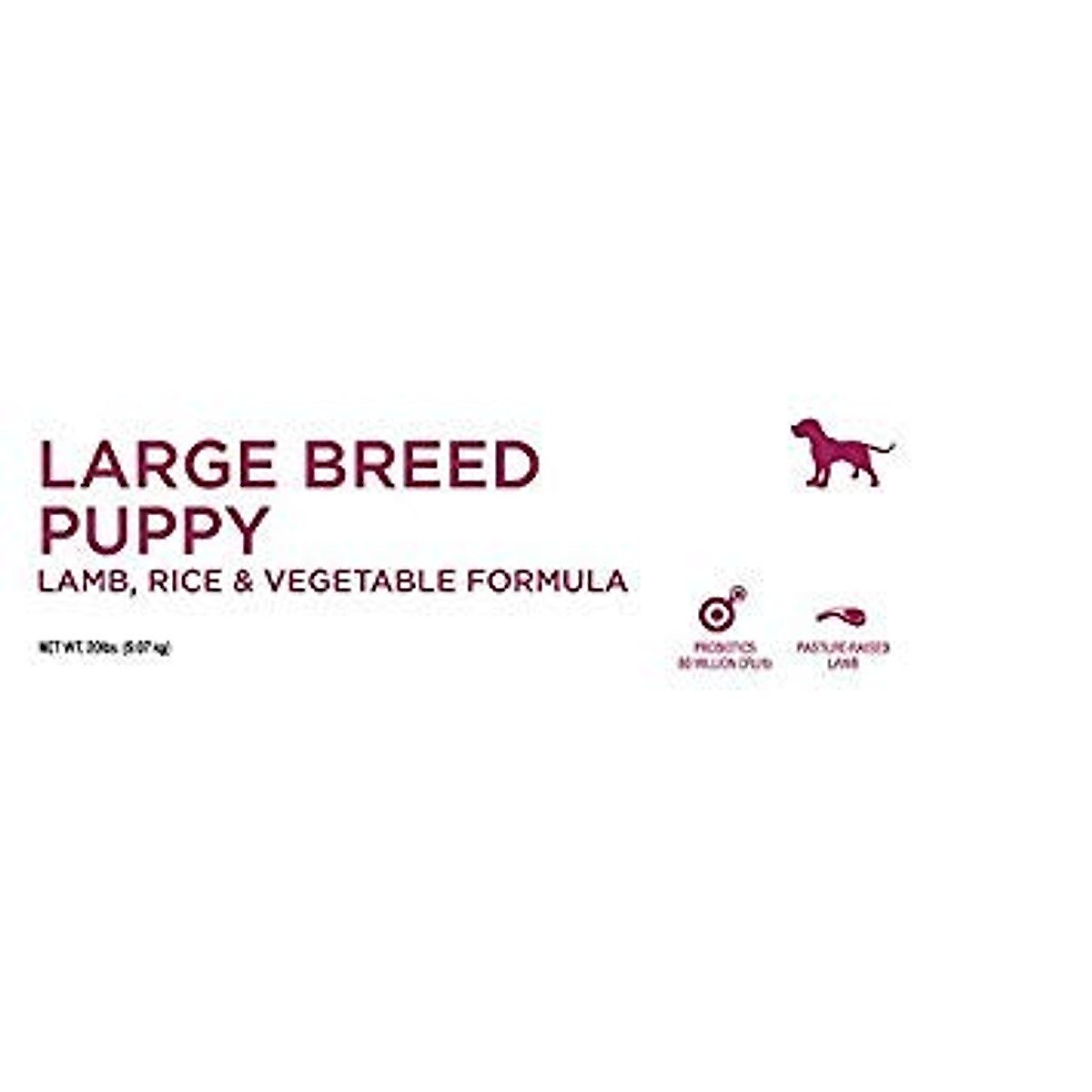 Diamond Naturals Large Breed Dry Puppy Food Real Lamb and Rice Protein, Probiotics, Superfoods, Antioxidants and Other Premium Ingredients to Support Health in Growing Puppies 20lb