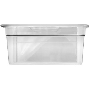 Cambro Clear Food Pan, Third Size (6-15/16 x 12-3/4) - 6"