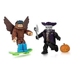 Roblox Action Collection - Headless Horseman + Bigfoot Boarder: Airtime Two Figure Bundle [Includes 2 Exclusive Virtual Items]